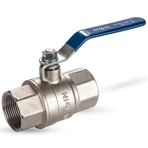 شیر بال ولو با پوشش آبکاری نیکل نگین نیک آب گستر