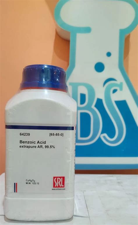 Aromatic Carboxylic Acid Benzoic Acid Packaging Type Plastic Bottle