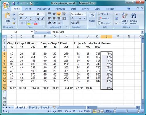 Microsoft Excel 2007 Home Tab