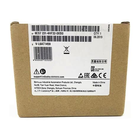 Electrical Simatic S7 1200 Analog Input Sm 1231 8 Ai New 6es7231 4hf32