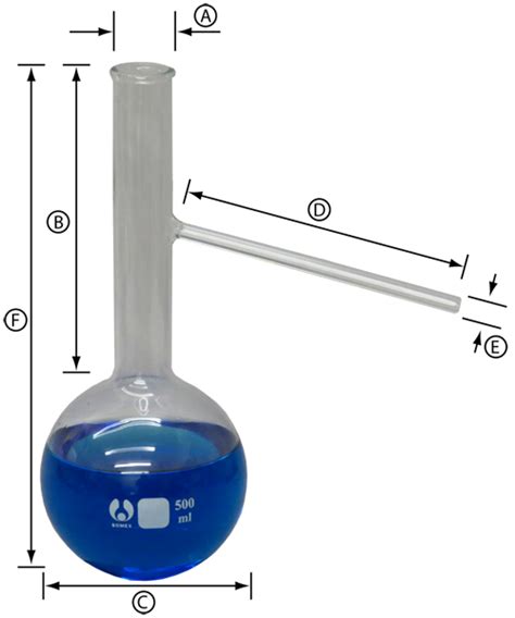 Long Neck Glass Boiling Flask Florence Flask With Round Bottom Pack Of 8 500ml Tillescenter