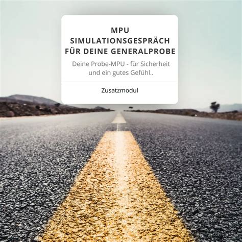 Mpu Simulation Für Deine Generalprobe