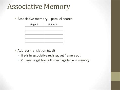 Operating Systems Main Memory Management Ppt Operating Systems