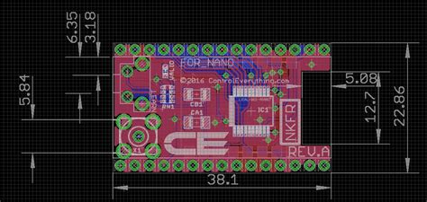 Key Fob Receiver Overlay Shield For Arduino Nano NCD Store