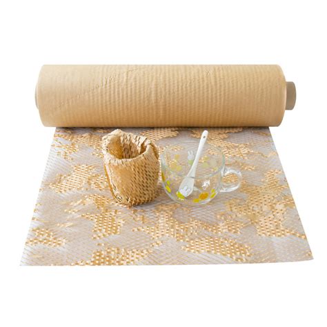 Roll Paper Buffer Kraft Packing Cushion Roll Wrapping Honeycomb Wrap