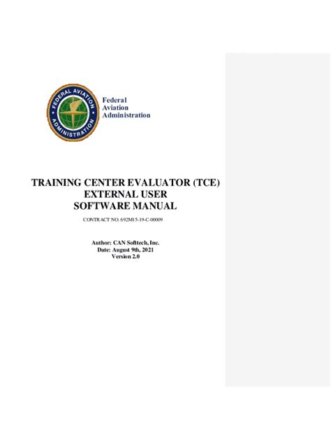 Fillable Online Training Center Evaluator Tce External User Fax Email Print Pdffiller