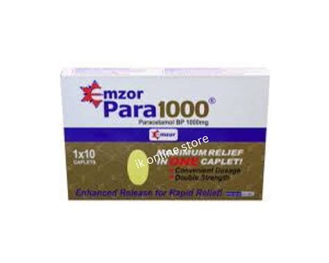 Emzor Paracetamol 1000mg Ik Online Stores