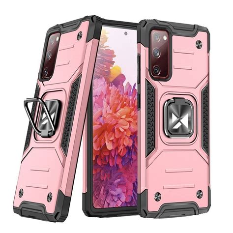 Wozinsky Ring Armor Pancerne Hybrydowe Etui Pokrowiec Magnetyczny Uchwyt Samsung Galaxy S20 FE