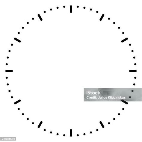 빈 시계 다이얼 페이스 화살표가 없는 검은색 빈 시계입니다 흰색 배경에 고립된 빈 시계 화면입니다 벡터 일러스트 레이 션 계시기에 대한 스톡 벡터 아트 및 기타 이미지