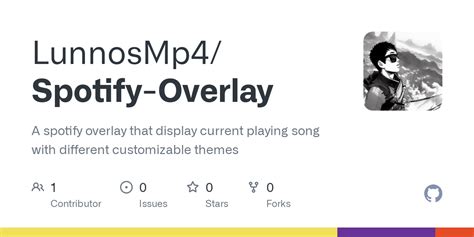 GitHub LunnosMp4 Spotify Overlay