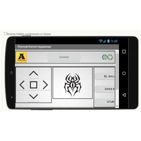 Arduino Örümcek Robot Seti Montajlı Full Set