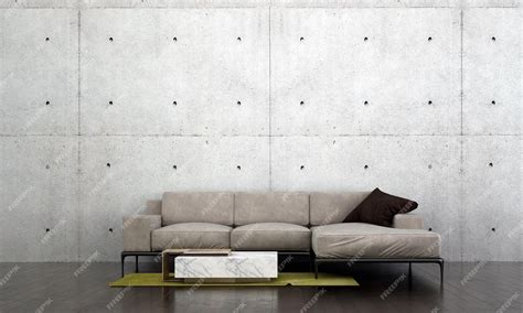 Concrete Wallpaper Interior