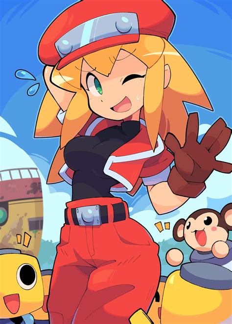 Roll Caskett Servbot And Data Mega Man And 1 More Drawn By Bacun