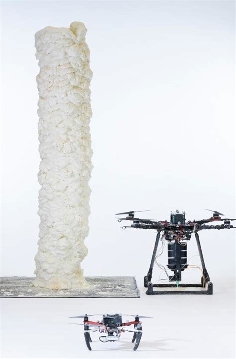 Drone Swarms That Can 3d Print While Flying Core77