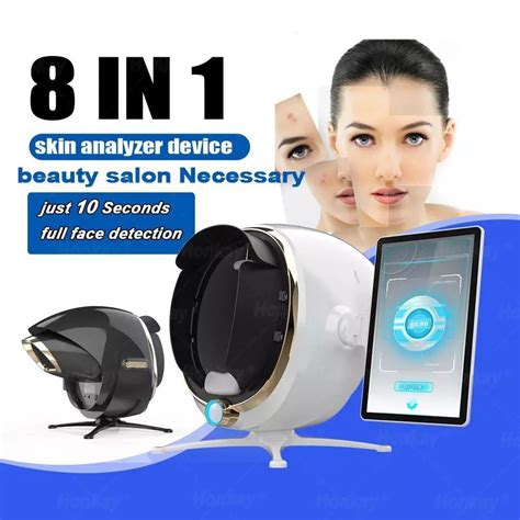 Portable 3d Skin Analysis Machine Facial Uv Lcd Wifi Skin Lamp Scan