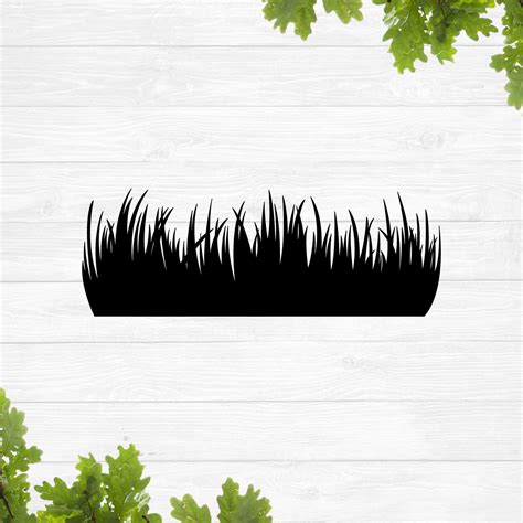 Grass Border Svg Grass With Flowers Svg Grasses Svg Wild Grass Svg