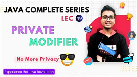 Private Access Modifier In Java 👉🏻 Java Tutorial 49 Youtube