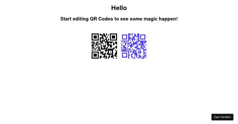 React Qr Code Demo Forked Codesandbox
