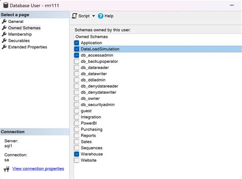 Users Owned Schemas Should Be Read Only In Properties Dialog · Issue