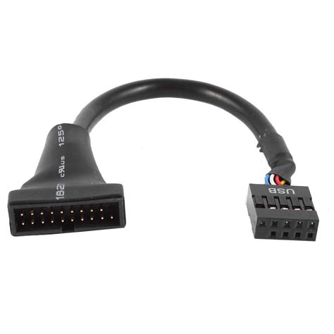 2016 New 15cm Usb 3 0 20 Pin Header Male To Usb 2 0 9 Pin Female