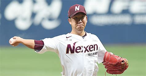 넥센 신재영 시즌 첫 등판서 3⅔이닝 7실점 부진