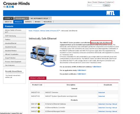 Safety Why Is Ethernet Not Intrinsically Safe Electrical Engineering Stack Exchange