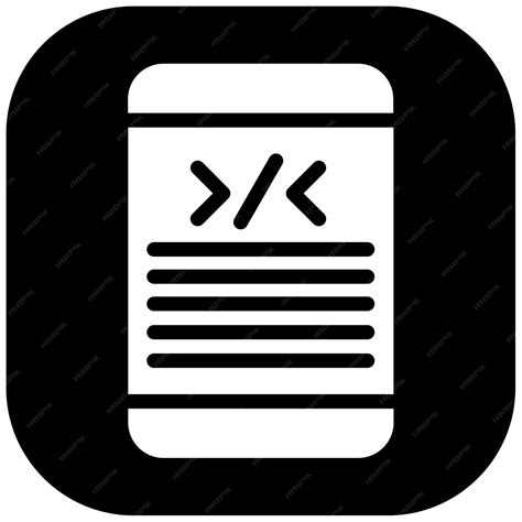 Premium Vector Application Coding Vector Illustration