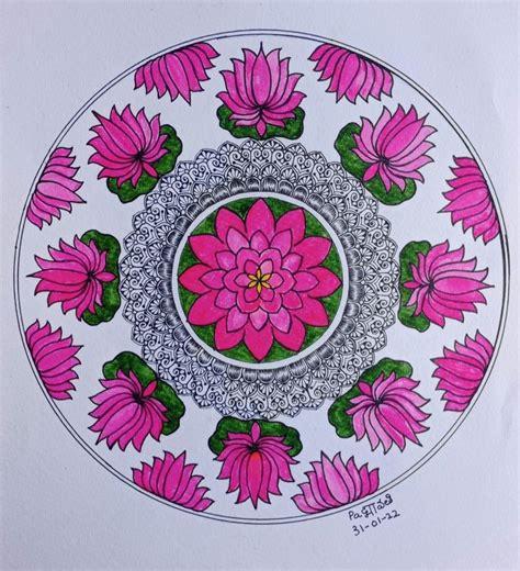 Lotus Florals X Mandala Art