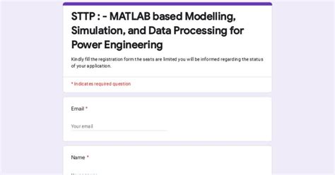 Sttp Matlab Based Modelling Simulation And Data Processing For