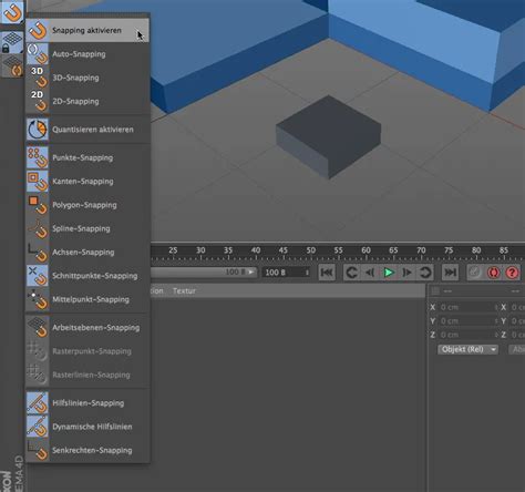 릴리스 14의 새로운 기능 스냅 및 동적 가이드