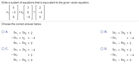 Solved Multiple Choice Questions Linear Algebra Use Neat