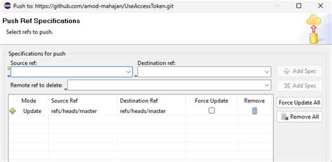 How To Push Code From Eclipse To Github Repo Using Access Token