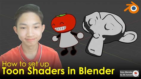 how to set up toon shaders in blender youtube