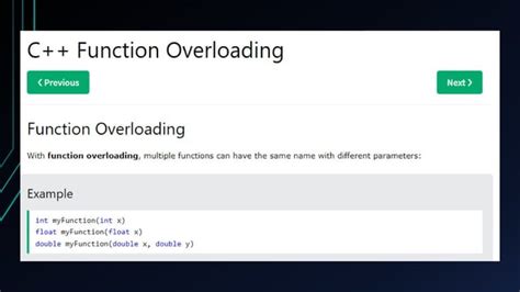 c function overloading pptx