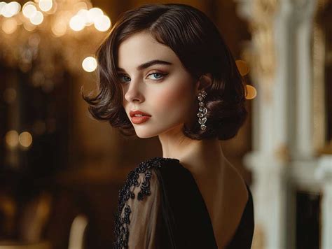 Elegant Shoulder Length Bob Styles For A Wedding Celebration • Artfasad