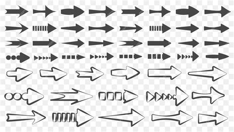 Premium Vector Arrows Big Black Set Icons Arrow Icon Arrow Vector Collection Arrow Cursor