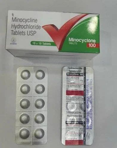 Minocycline 100 Mg Tablet At ₹ 400box In Faridabad Id 2852090550130