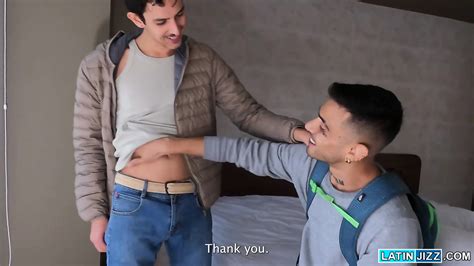 Alberto Gets His Mouth Fucked By Him While Twisting Enriques Nipples