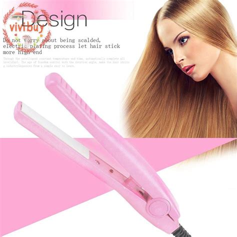 Cod เครื่องหนีบผมตรงเซรามิกเหล็กแบนสําหรับมืออาชีพ Vivibuy Th Thaipick