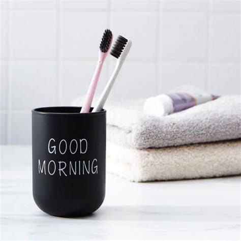 Antoo Glassandbottlekitchen Cupsbathroom Toothbrush Circular Cup Simple