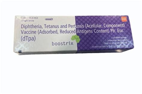 Boostrix Tdap Vaccine At ₹ 1280 Piece Boostrix Vaccine In Indore Id 2854882350688