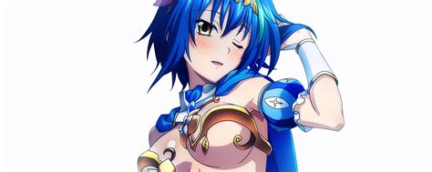 Download Wallpaper Girl Sexy Cleavage Boobs Anime Beautiful Short Hair Pretty Section