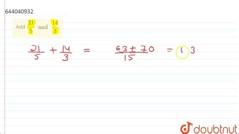 Add 215 And 143 7 Rational Numbers Maths Icse