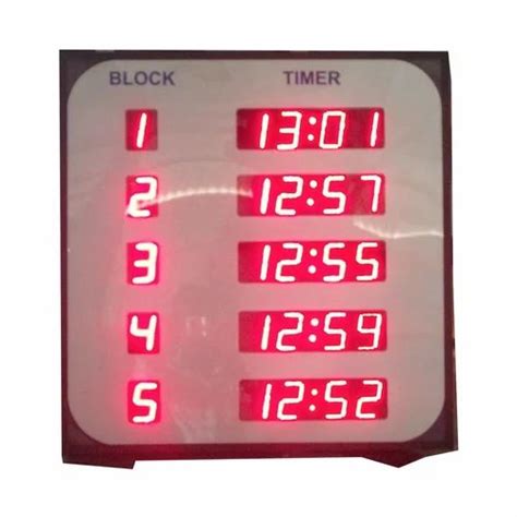 ACP Digital Timer LED Display At Rs Piece Programmable Electronic Timer In Coimbatore