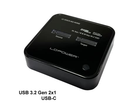 Lc Power Docking Station Nvme M Ssd Usb C Orbiter G