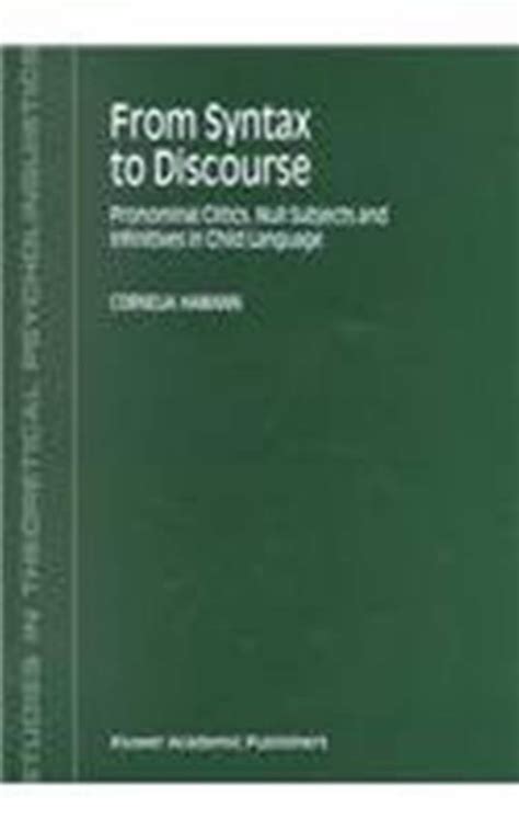 From Syntax To Discourse百度百科