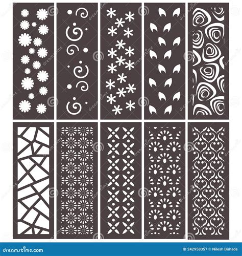 Laser And Cnc Router Cutting Design Vector Stock Vector Illustration Of Design Partition