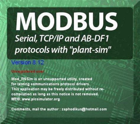 Modbus Simulator Free Download Modbus Simulator 10 Science Home