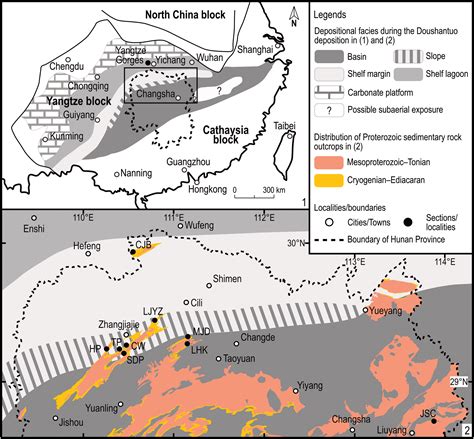 Silicified Microfossils From The Ediacaran Doushantuo Formation Along A