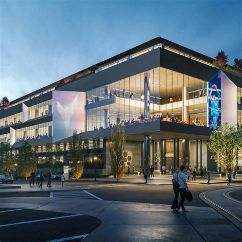 Mjma Architecture And Design Marries Wood And Mesh For Sports Centre Mjma Architecture And Design Marries Wood And Mesh For Sports Centre